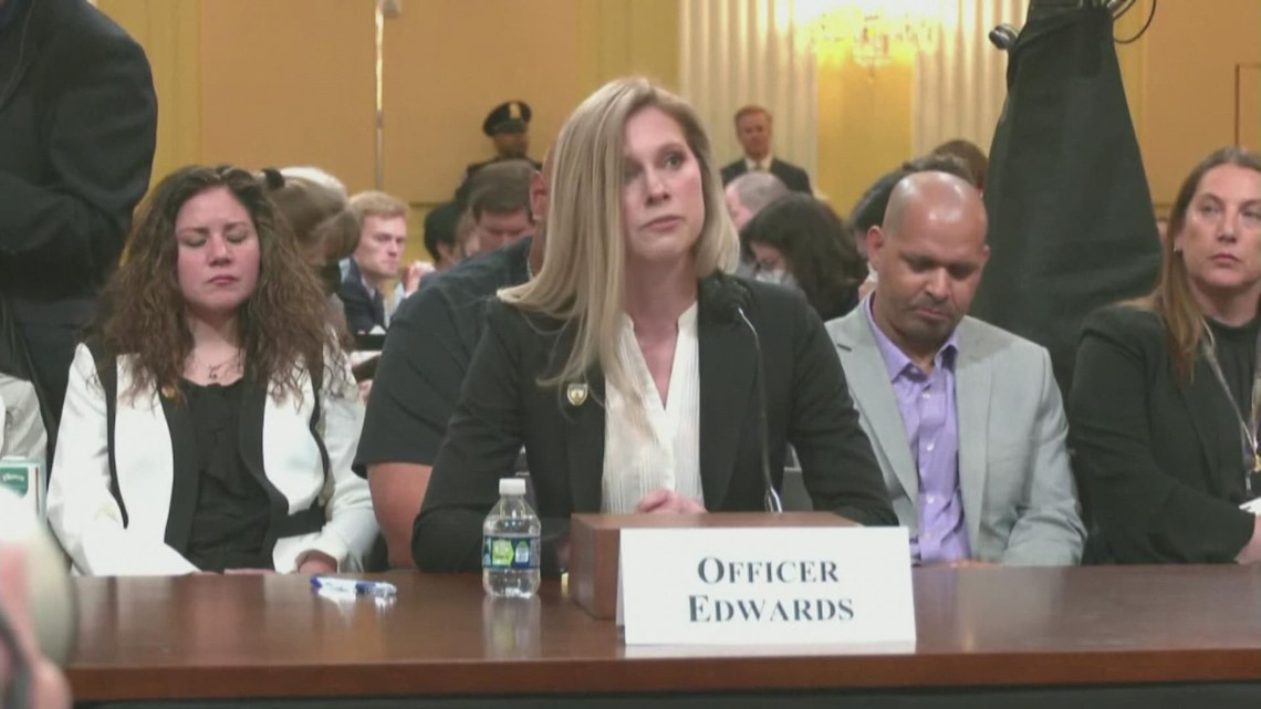Caroline Edwards, Atlanta-native Capitol police officer testifies ...