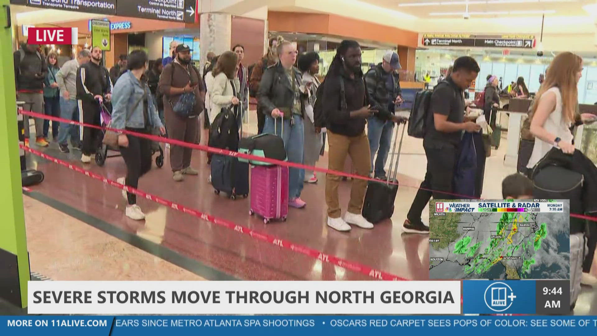 Longer-than-normal wait times at Hartsfield-Jackson TSA | 11alive.com