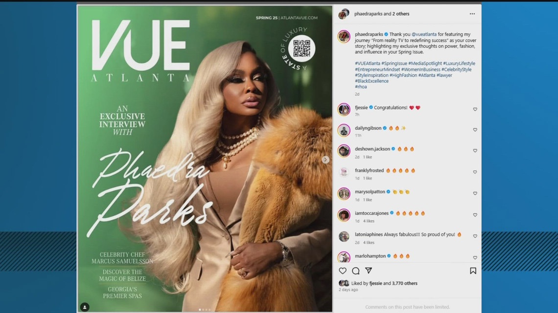 Phaedra Parks graces cover of Vue Atlanta | 11alive.com