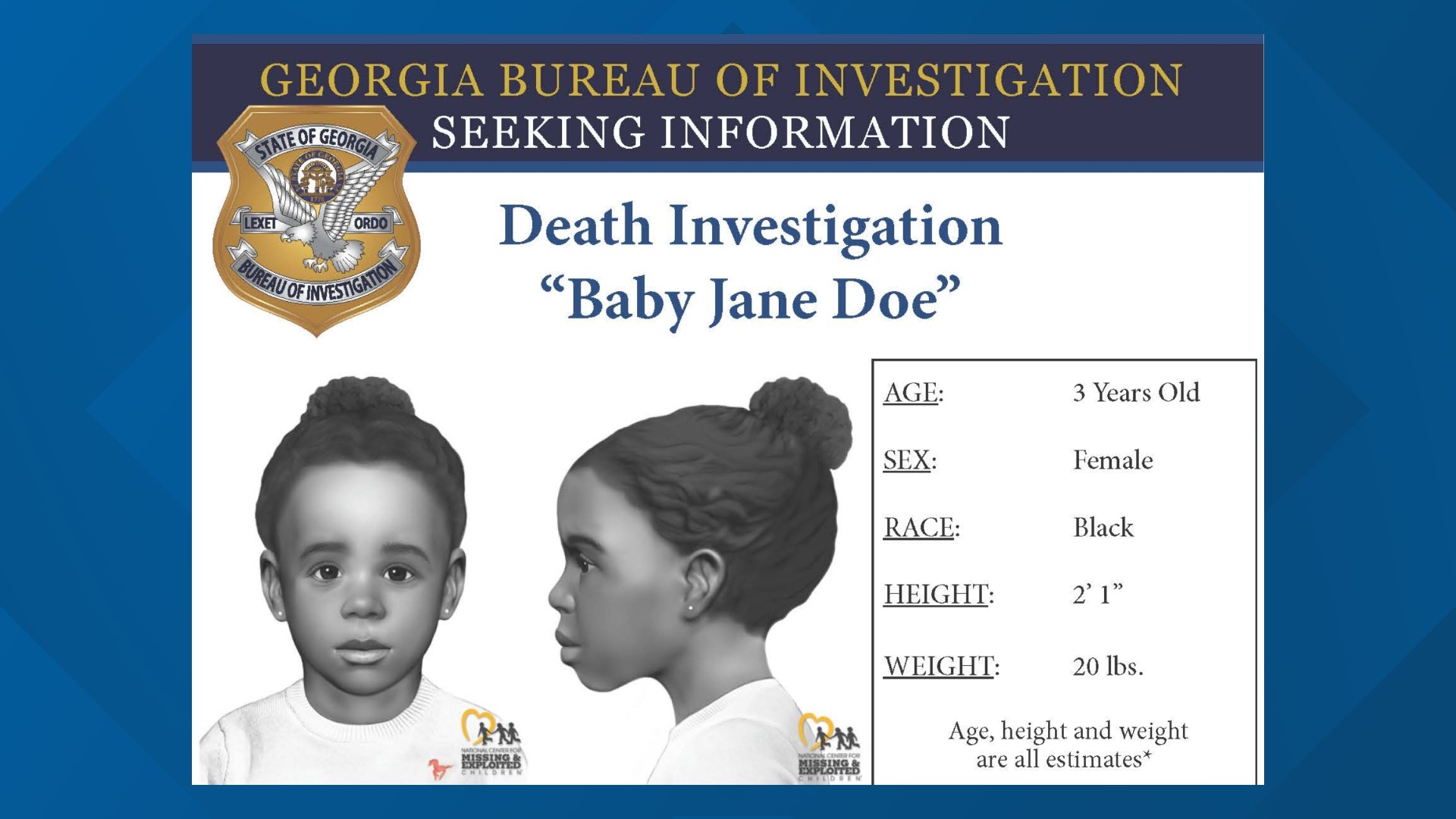 GBI needs help identifying 'Baby Jane Doe' | 11alive.com