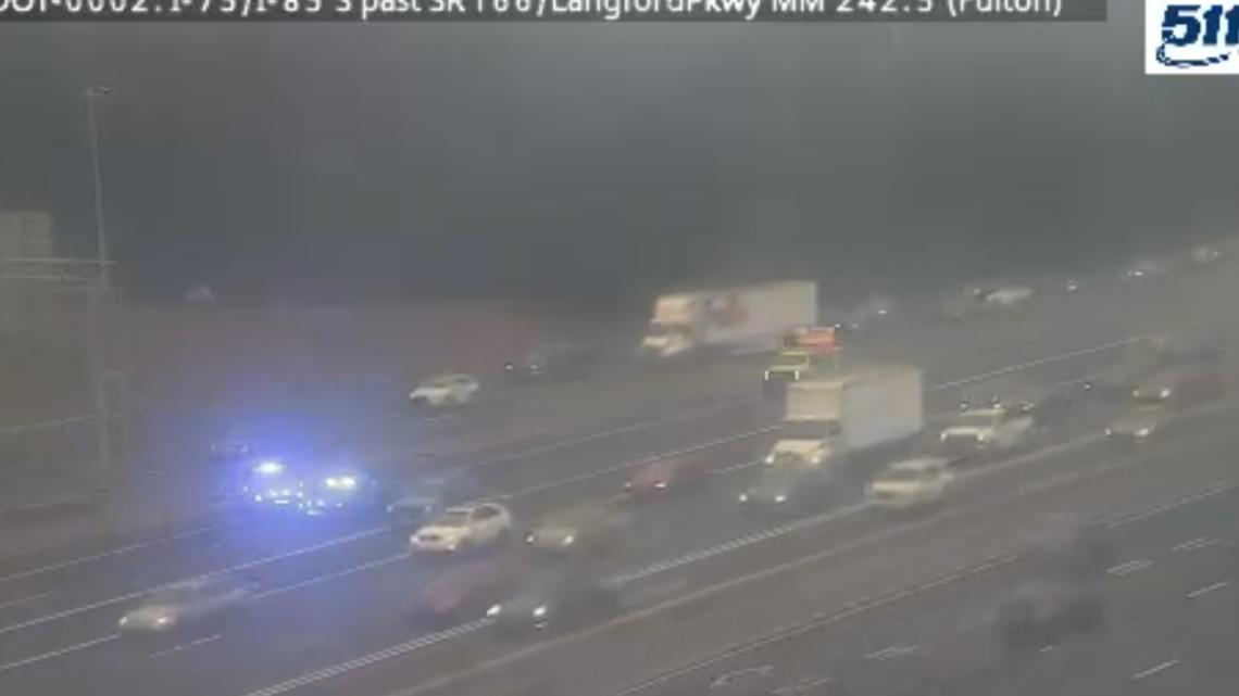 Suspect hit and killed fleeing at end of chase on I-75/85, GSP says ...