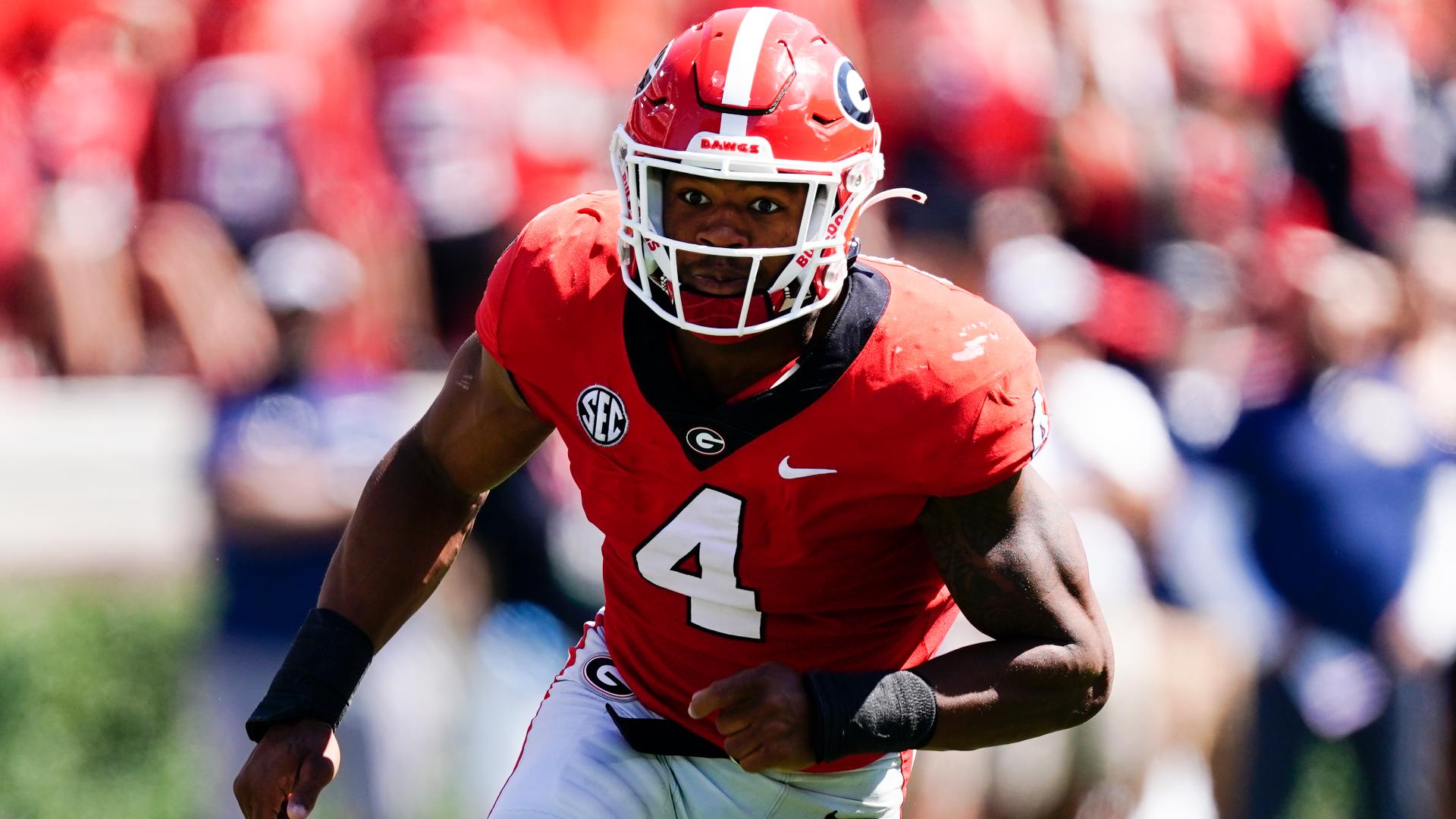 Ex-UGA football star arrested for going 135 mph in a 70 mph zone on ...