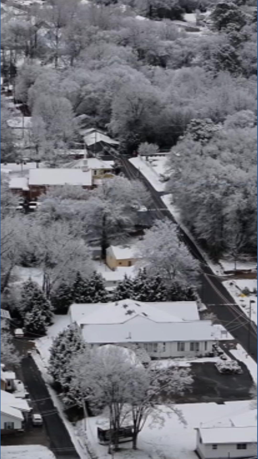 Where did it snow in Georgia on Sunday? Pictures, videos of winter ...