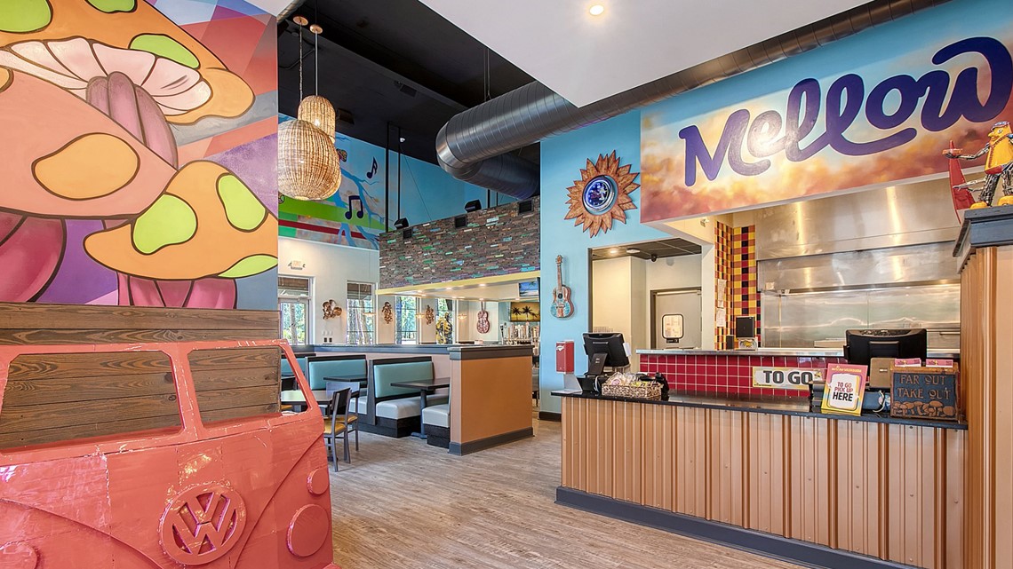 Mellow Mushroom new logo branding store looks | 11alive.com