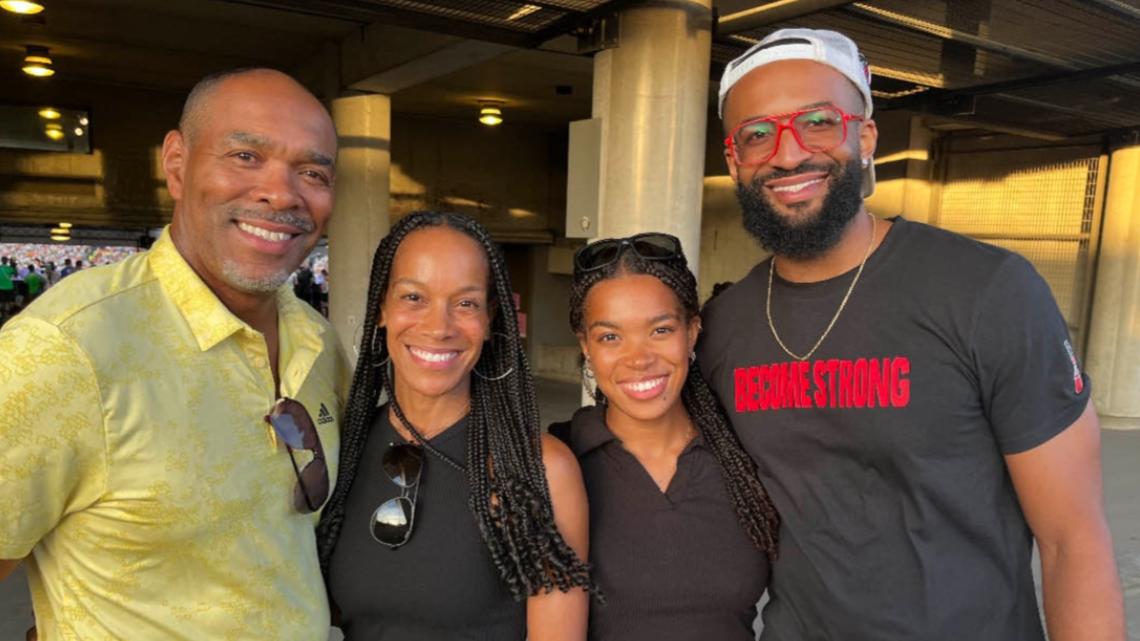 Jasmine Jones family metro Atlanta community support at Olympics ...