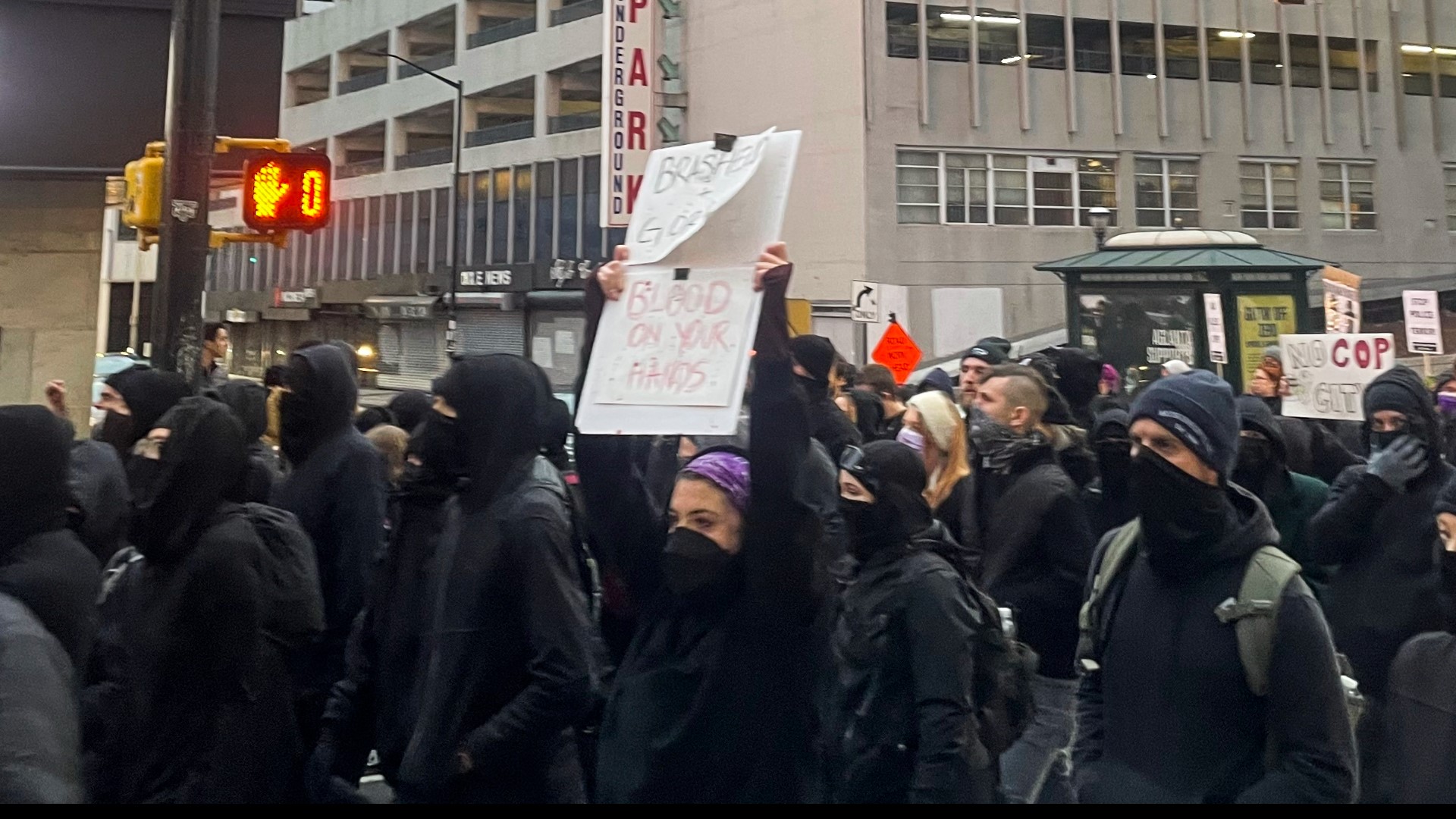 Photos: Stop 'Cop City' protests turn violent in Downtown Atlanta ...
