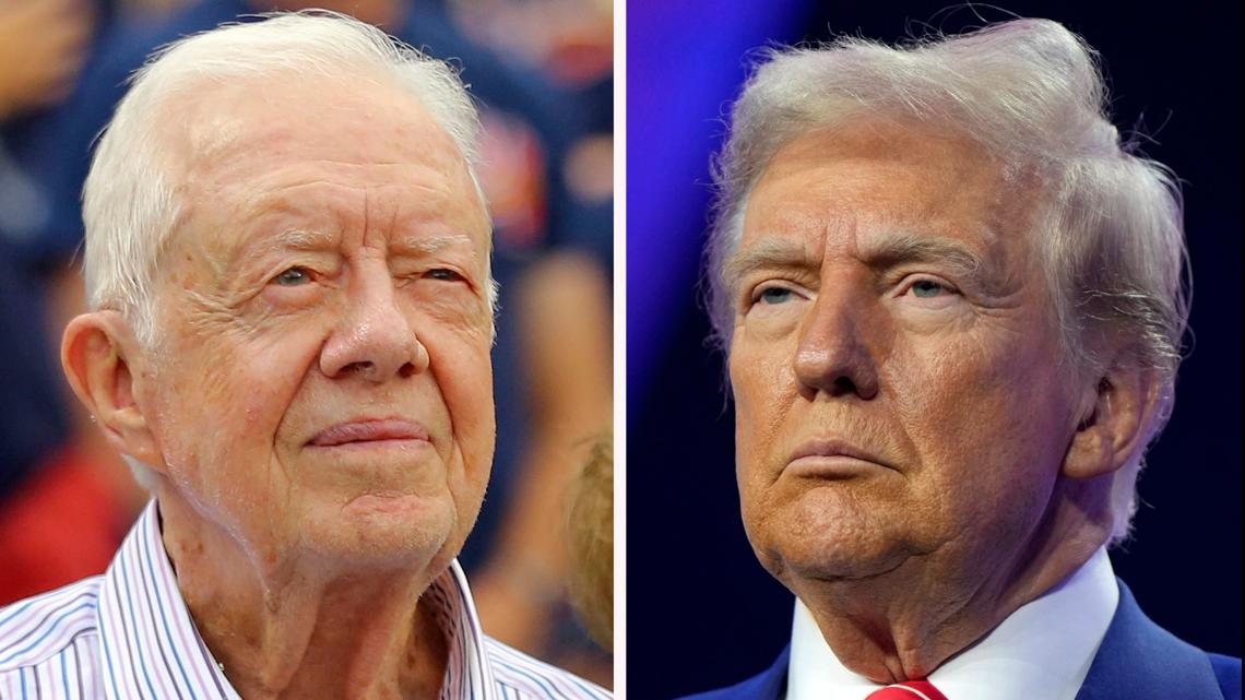 Trump praising Carter in death shows contradictory relationship ...