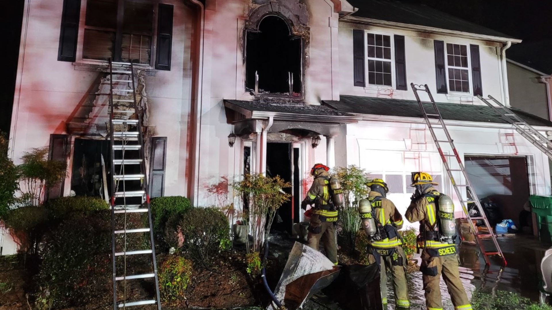 Lilburn fire Sunday on Arrowind Road | 11alive.com