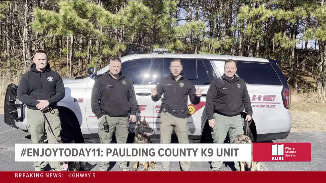 Enjoy Today! | Local shoutout from Paulding County K9 Unit | 11alive.com