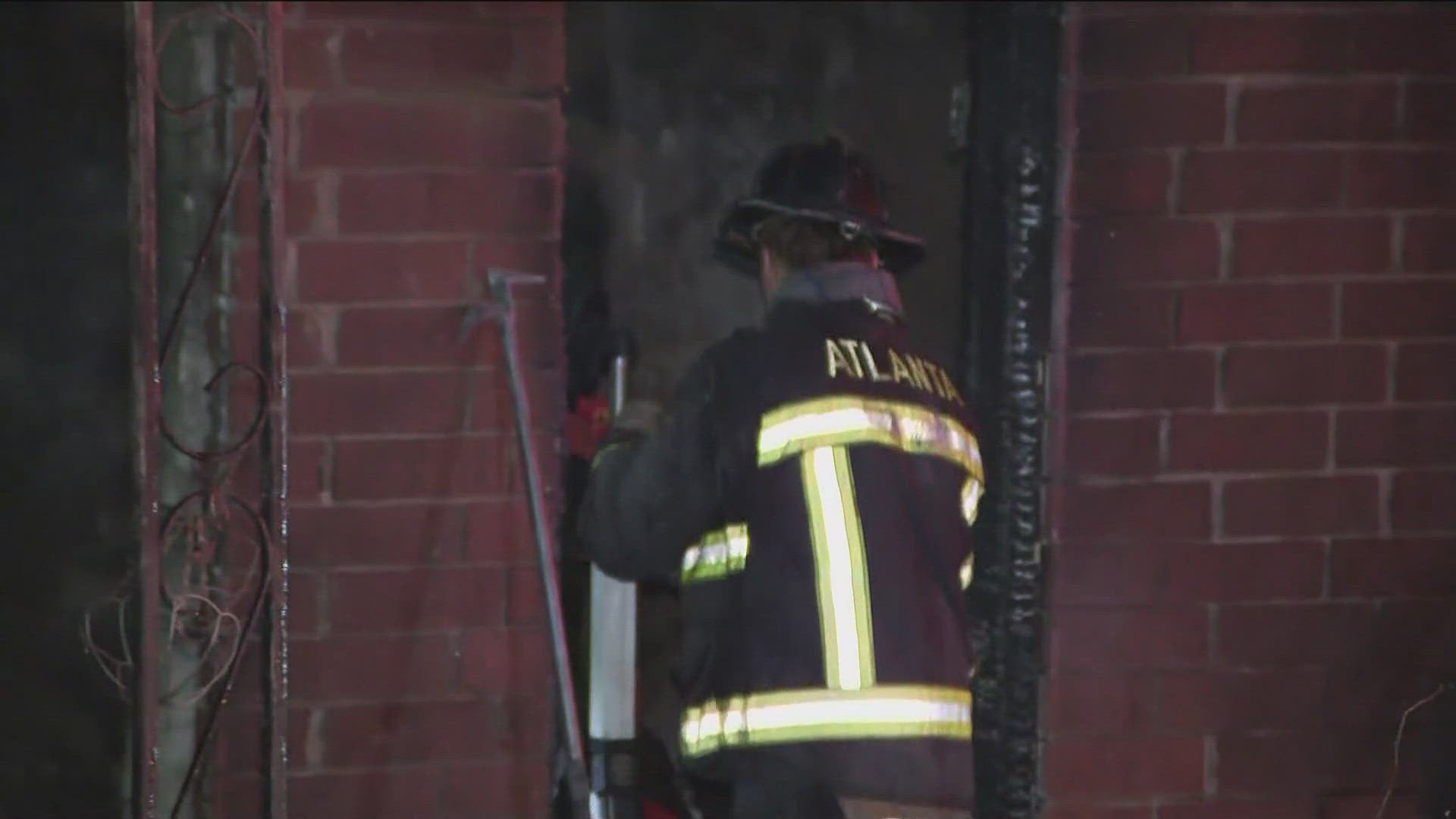 Fire on Burton Road NW leaves four needing medical assistance | 11alive.com