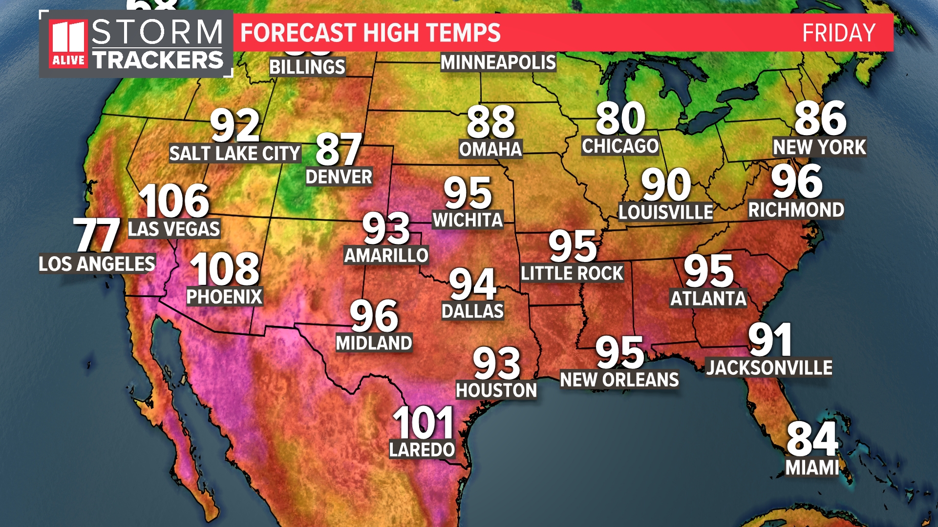 Father's Day weather in Atlanta | Heat wave expected | 11alive.com