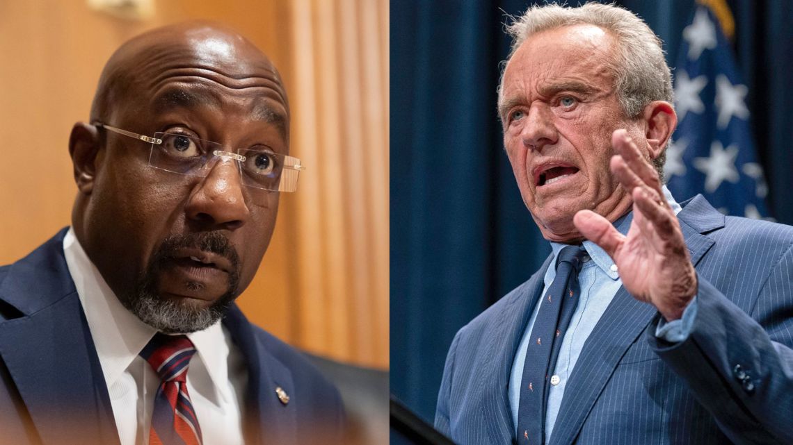 Sen. Warnock calls for immediate firing of Robert F. Kennedy Jr ...