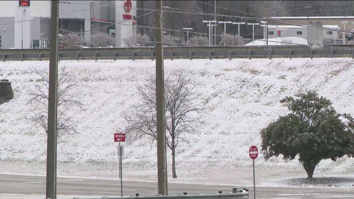 Road conditions improving after winter storm in Atlanta blankets city ...