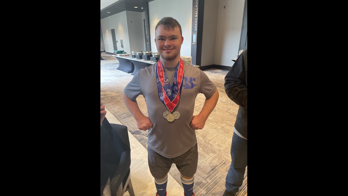 Taylor Cheek Special Olympics world record breaker | 11alive.com