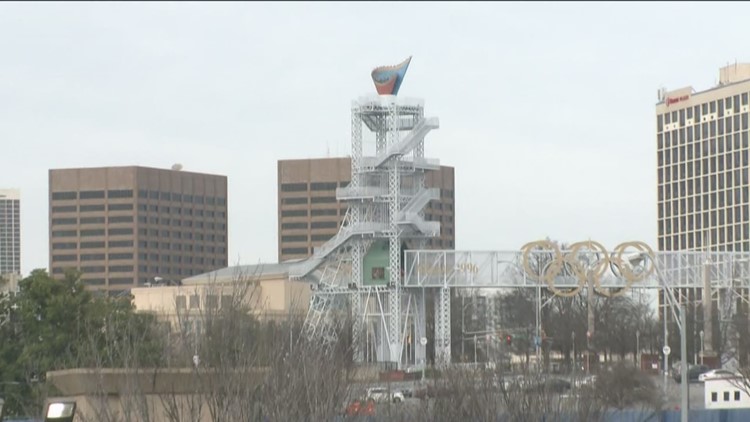 Atlanta 1996 Olympic Cauldron moving to Centennial Park | 11alive.com
