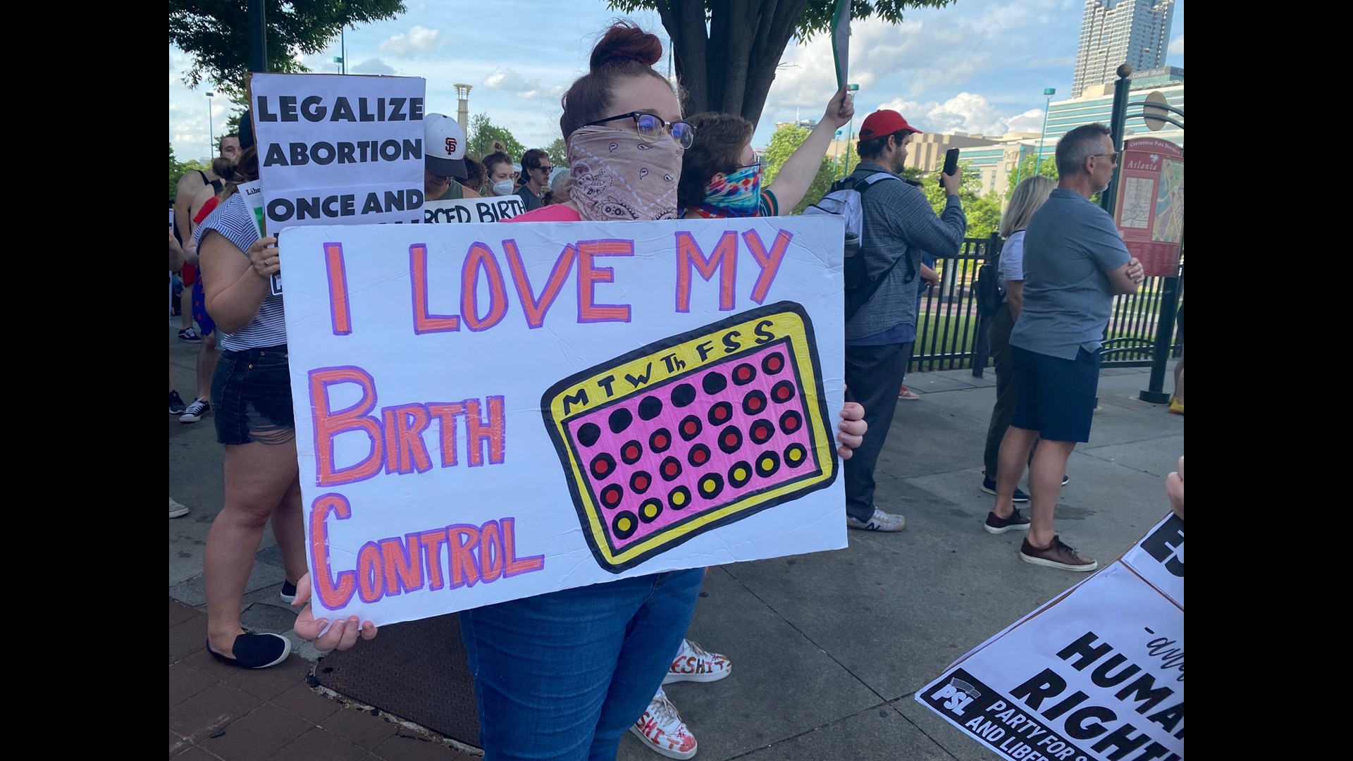 Pro-choice activist rally in Atlanta | 11alive.com