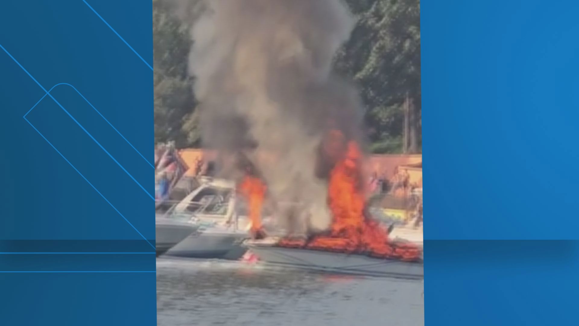 Boat explosion on Lake Lanier | 11alive.com