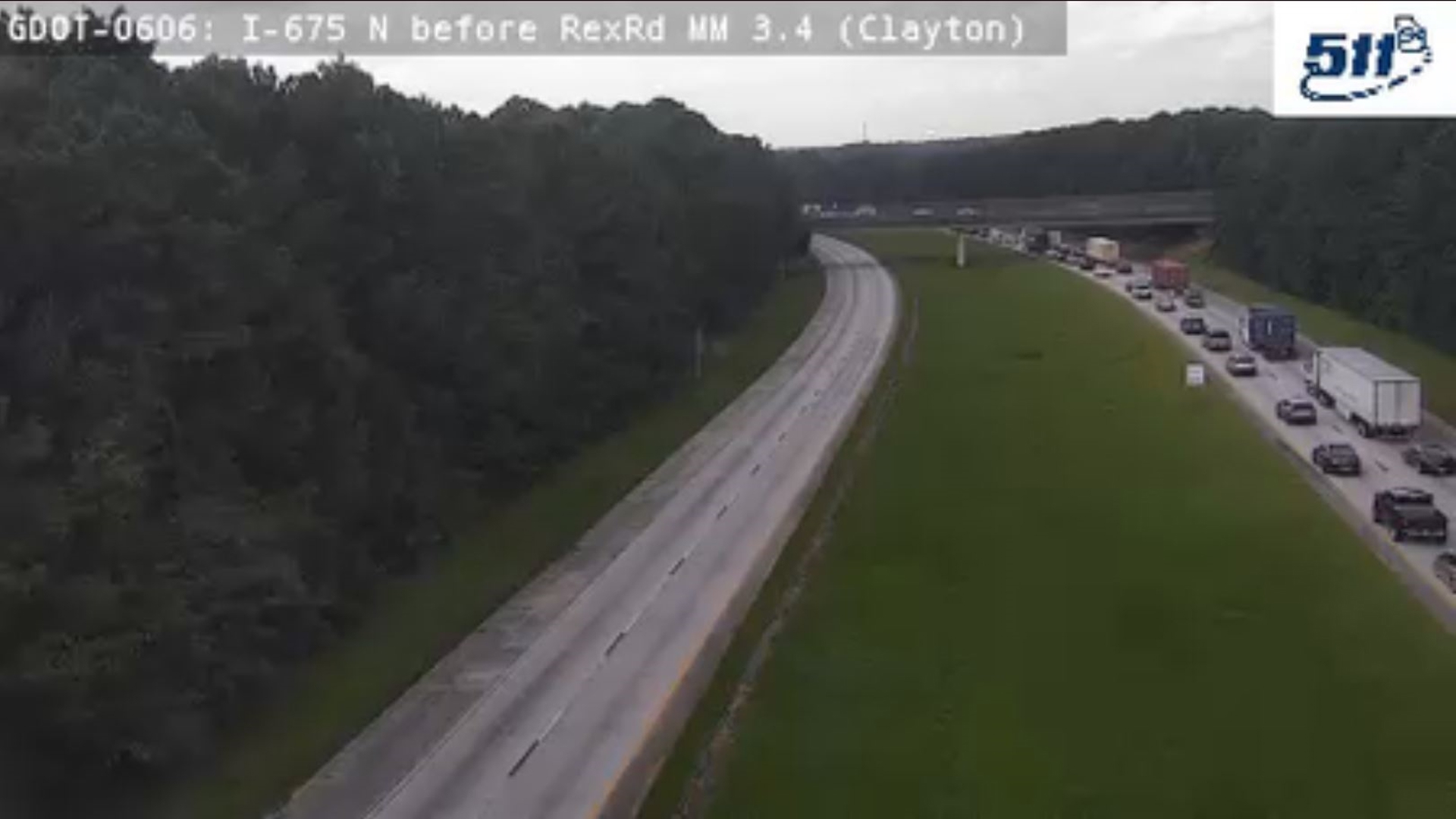Atlanta traffic alert | I-675 Southbound closed | 11alive.com