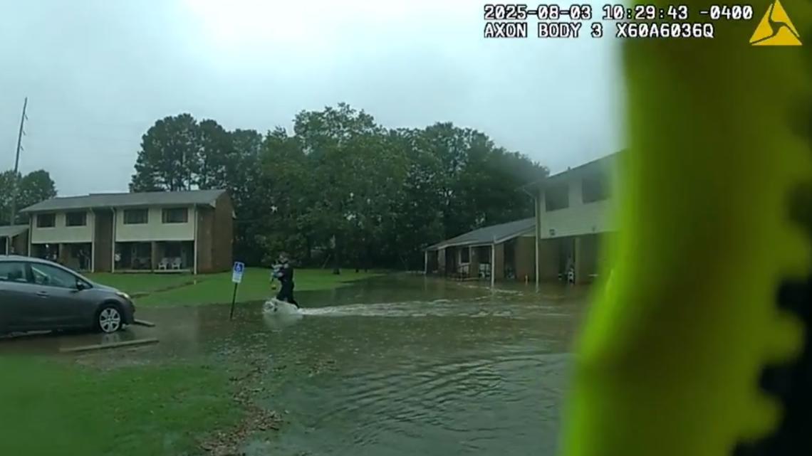 Covington residents evacuated due to flooding at apartment complex ...
