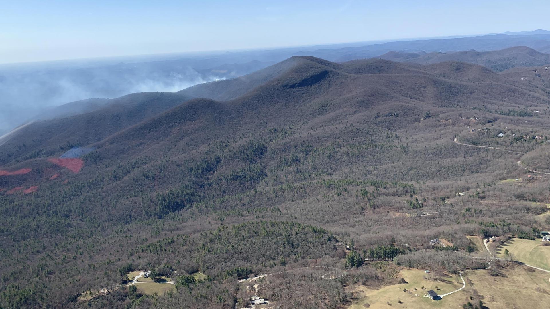 Big Ridge Fire spreads 1,000 acres | 11alive.com