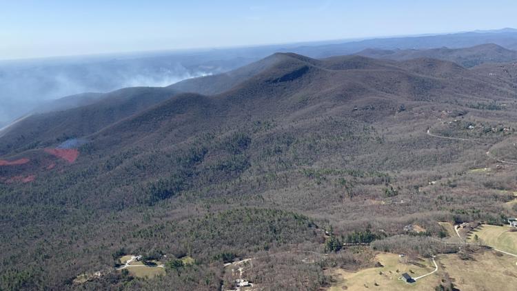 Big Ridge Fire spreads 1,000 acres | 11alive.com