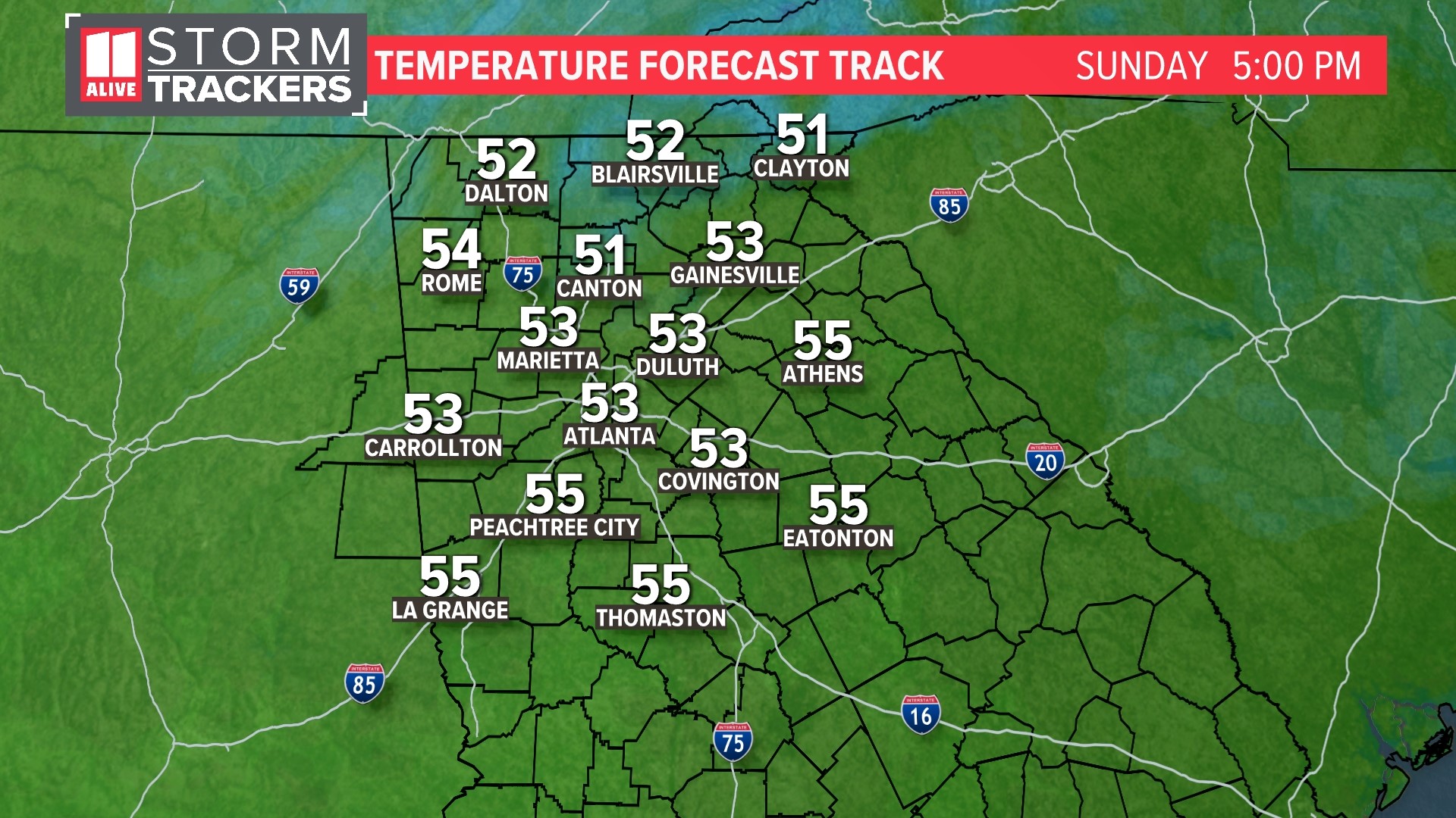 Atlanta weather this weekend timeline | Will it snow and when | 11alive.com