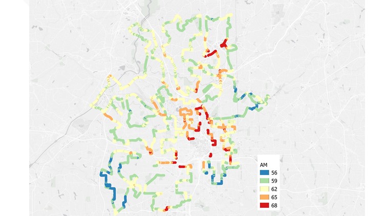 Atlanta heat wave where heat islands are at and what it means | 11alive.com
