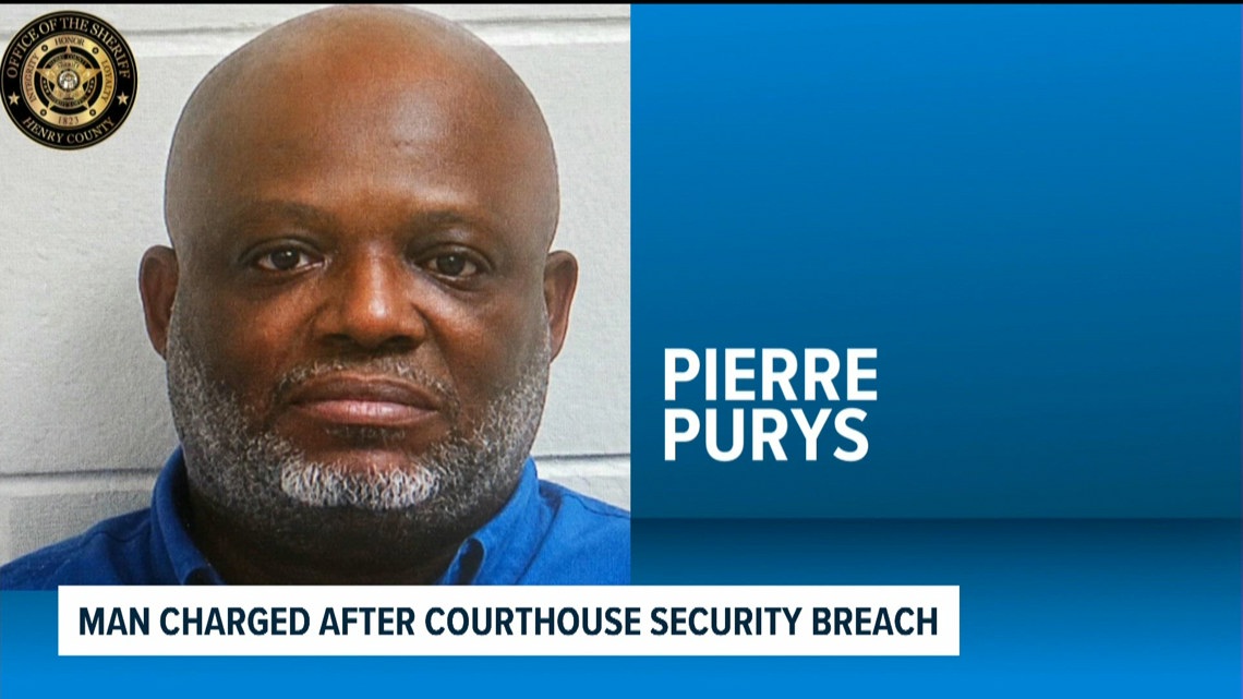 Man accused of driving through security gates at Henry County Superior ...