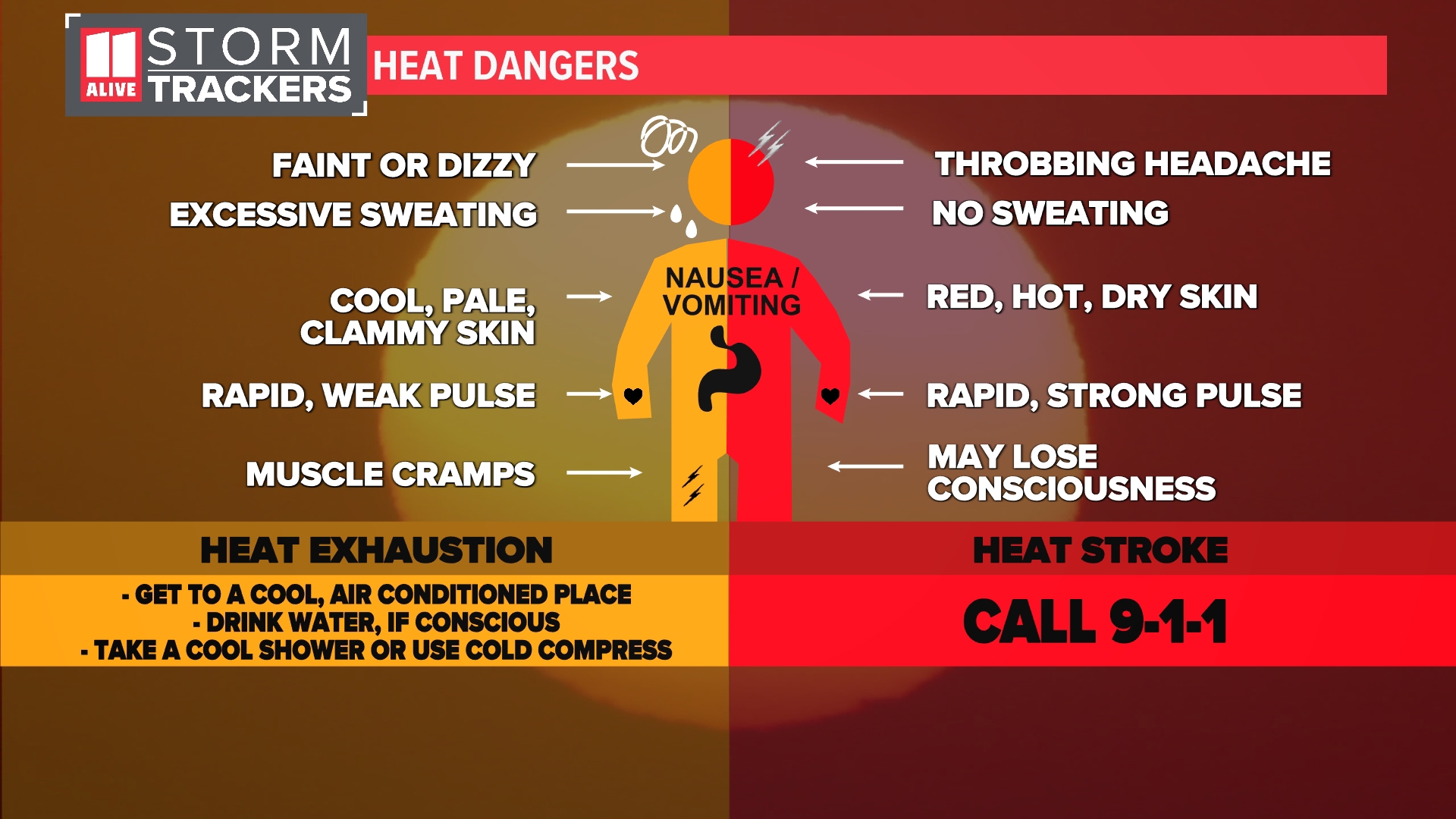 How sweat helps regulate your body temperature | 11alive.com