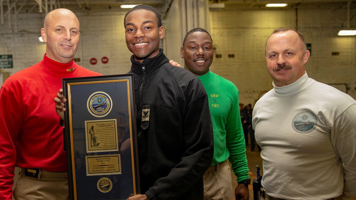 Atlanta sailor Roderick Jackson honored | 11alive.com