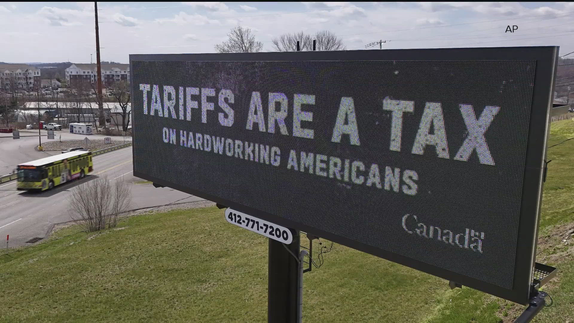 Are billboards warning about tariffs from Canada? The answer is yes ...