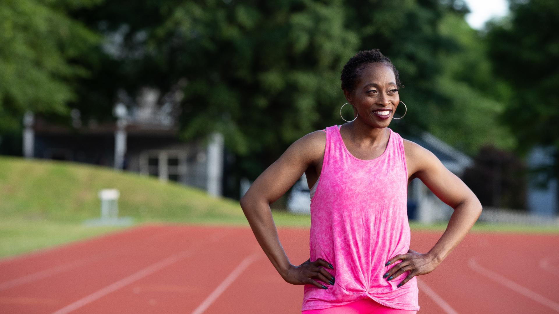 Women's track and field 100m | Olympian Gail Devers weighs in | 11alive.com