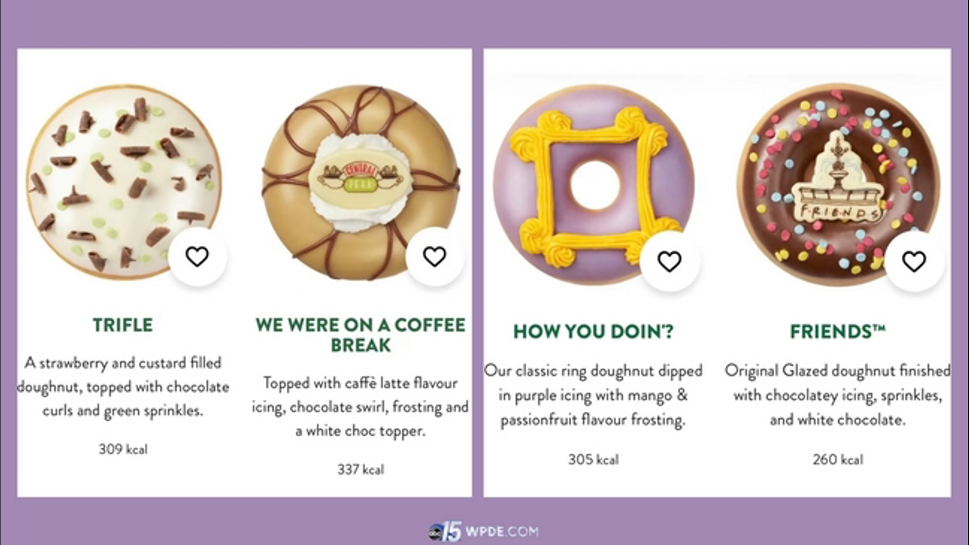 Krispy Kreme Friends 30th anniversary donuts available in UK | 11alive.com