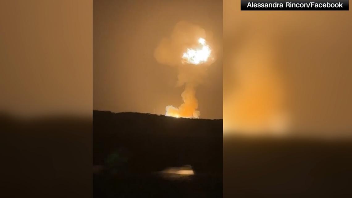 Video of SpaceX explosion in Texas | 11alive.com
