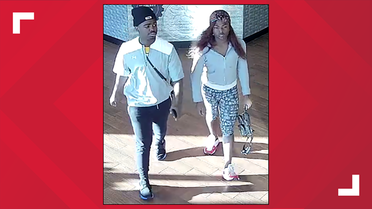 Police said male suspects dressed as women and stole vehicles, credit ...