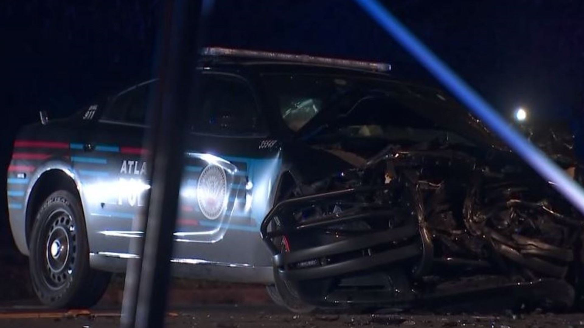 Atlanta Police cruiser crash Polar Rock neighborhood | 11alive.com