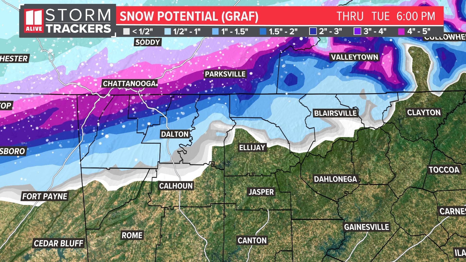 Will it snow in Georgia this week | 11alive.com
