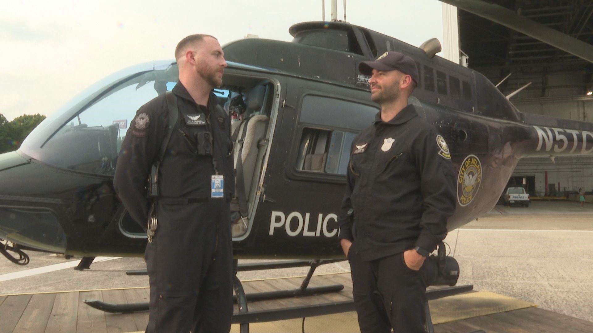 Man points laser at police helicopter, arrested | 11alive.com