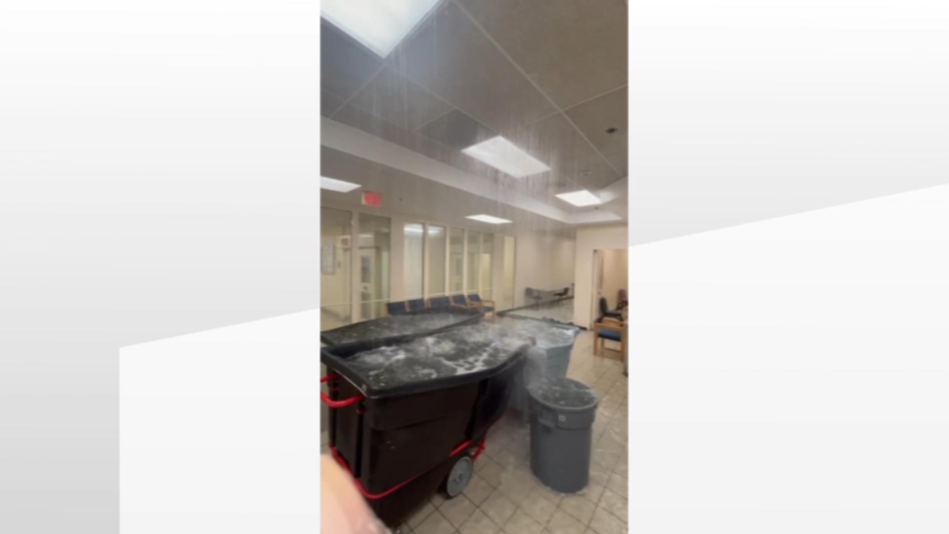 Video shows flooding inside Fulton County Jail after toilet leak repair ...