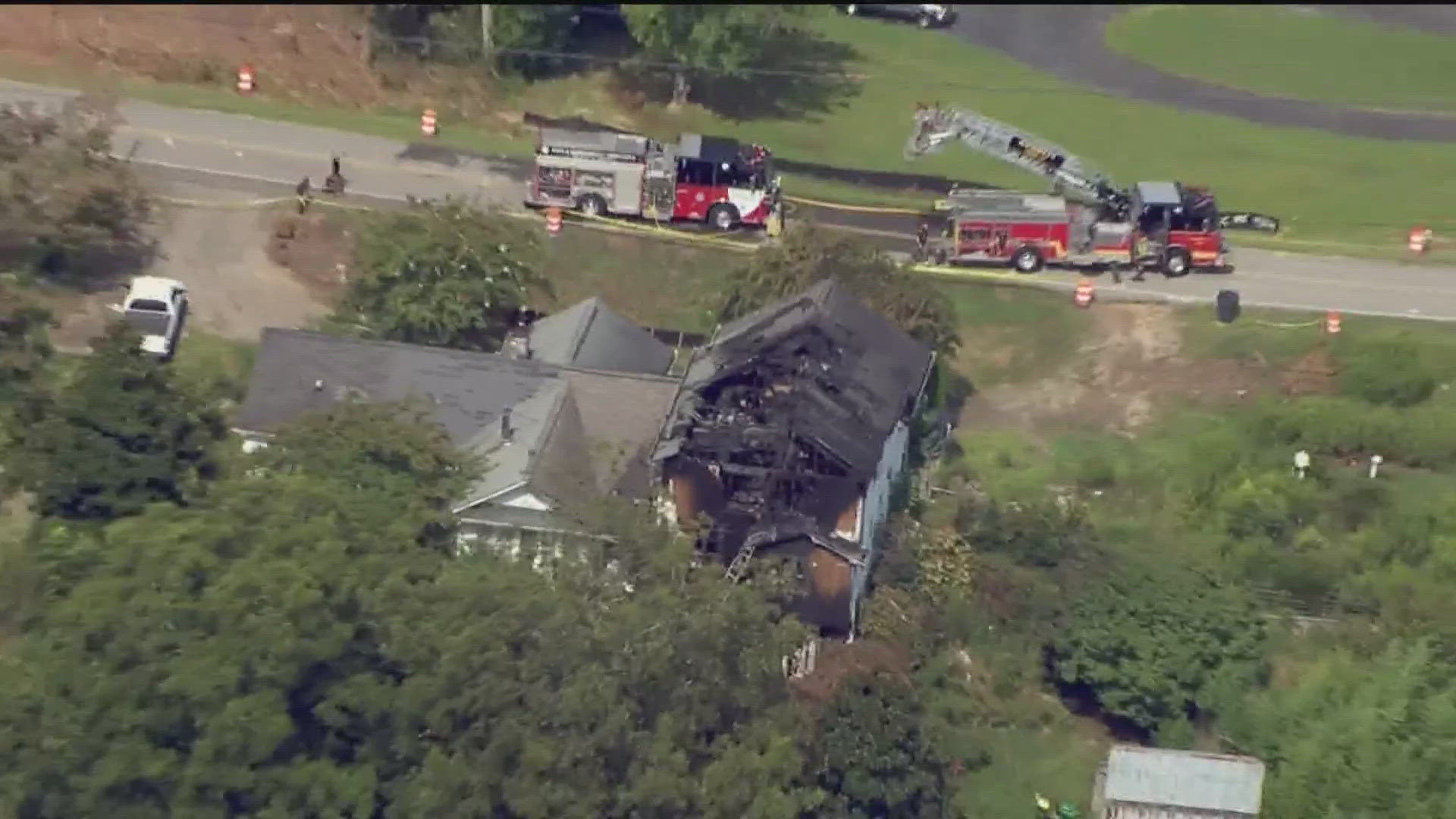 House fire on North Bogan Road in Gwinnett County | 11alive.com