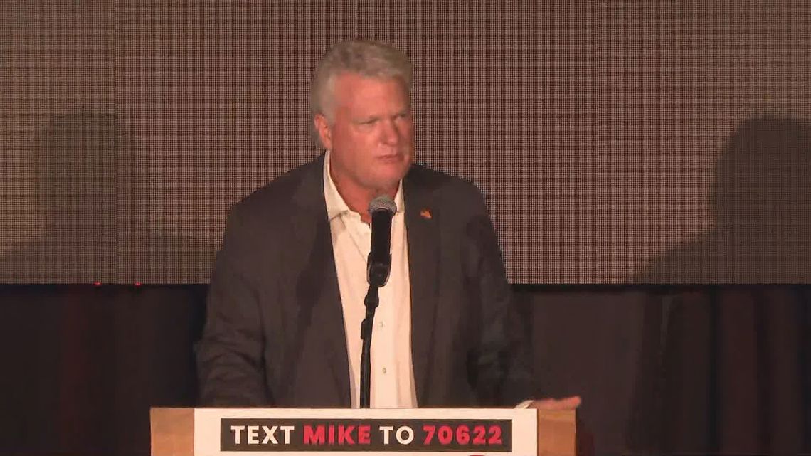 Georgia Rep. Mike Collins campaign kickoff event for US Senate ...