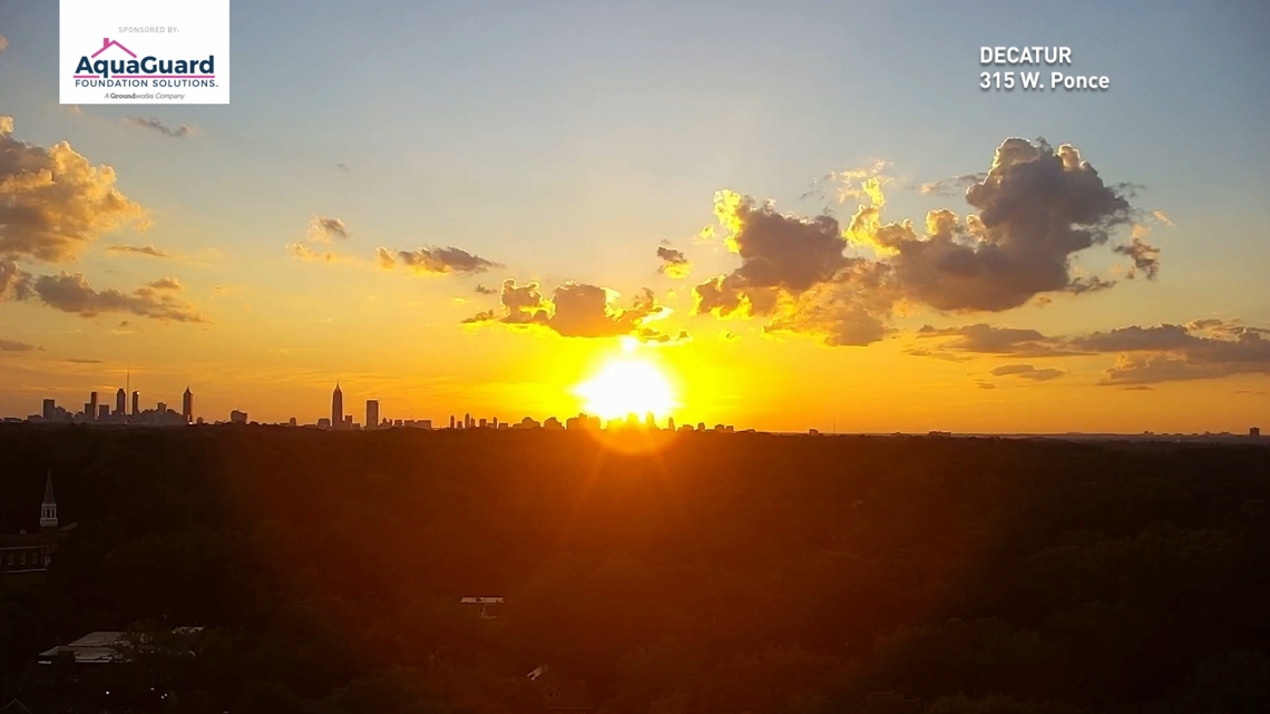 What time does the sunset | Atlanta's last 7 p.m. sunset | 11alive.com