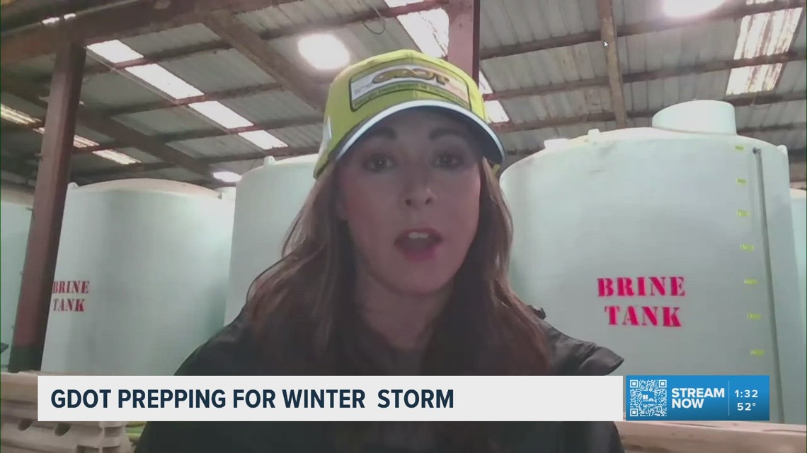 GDOT ramps up brining ahead of winter storm | 11alive.com