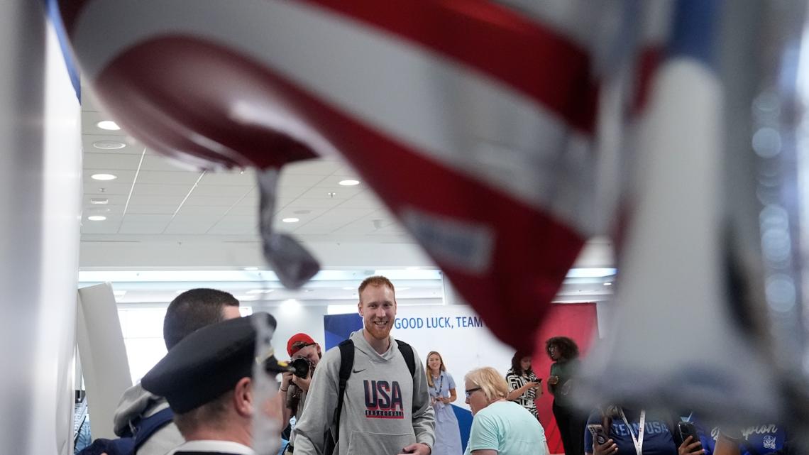 Delta send-off for Team USA Olympic athletes at Atlanta airport ...