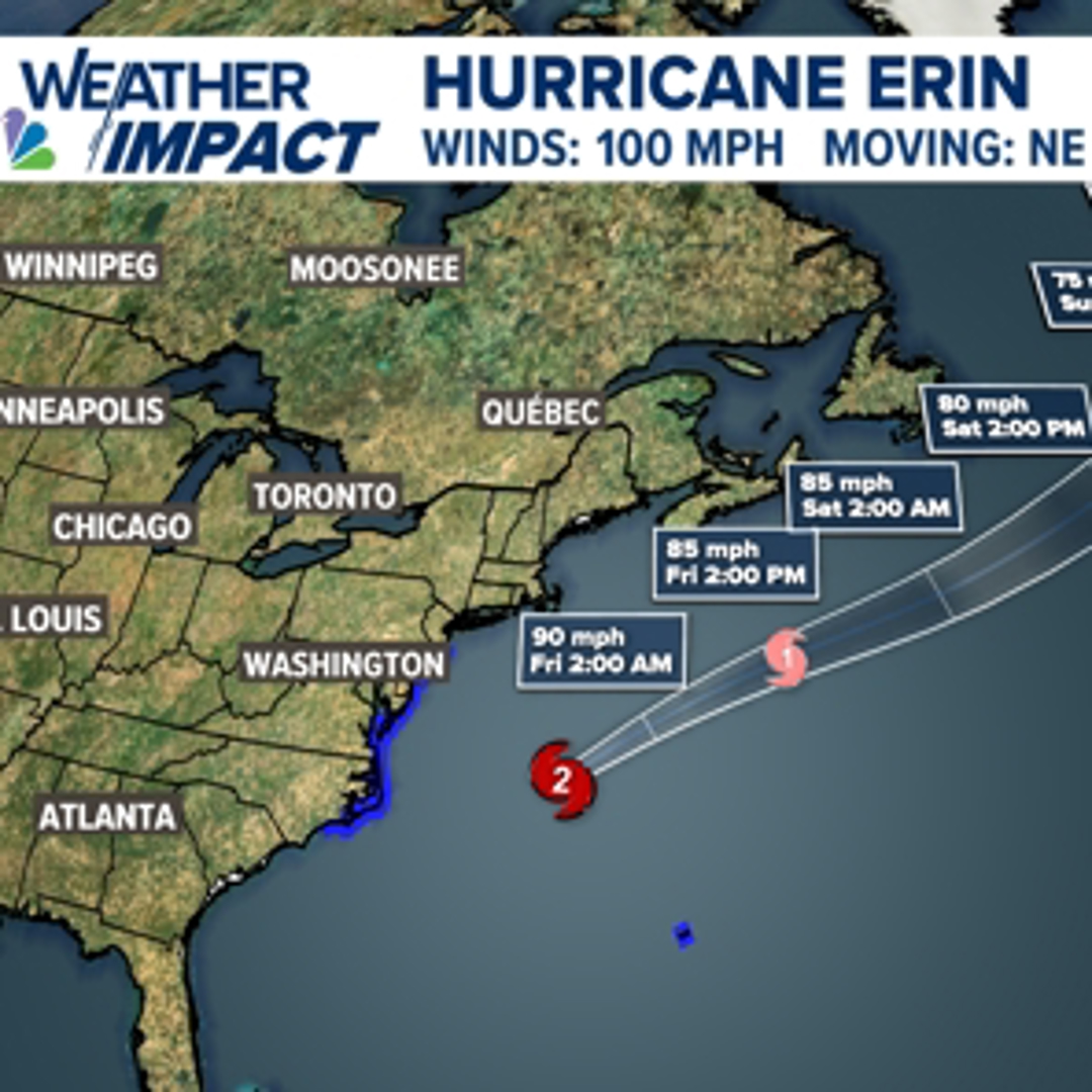 Hurricane Erin latest model and track | 11alive.com