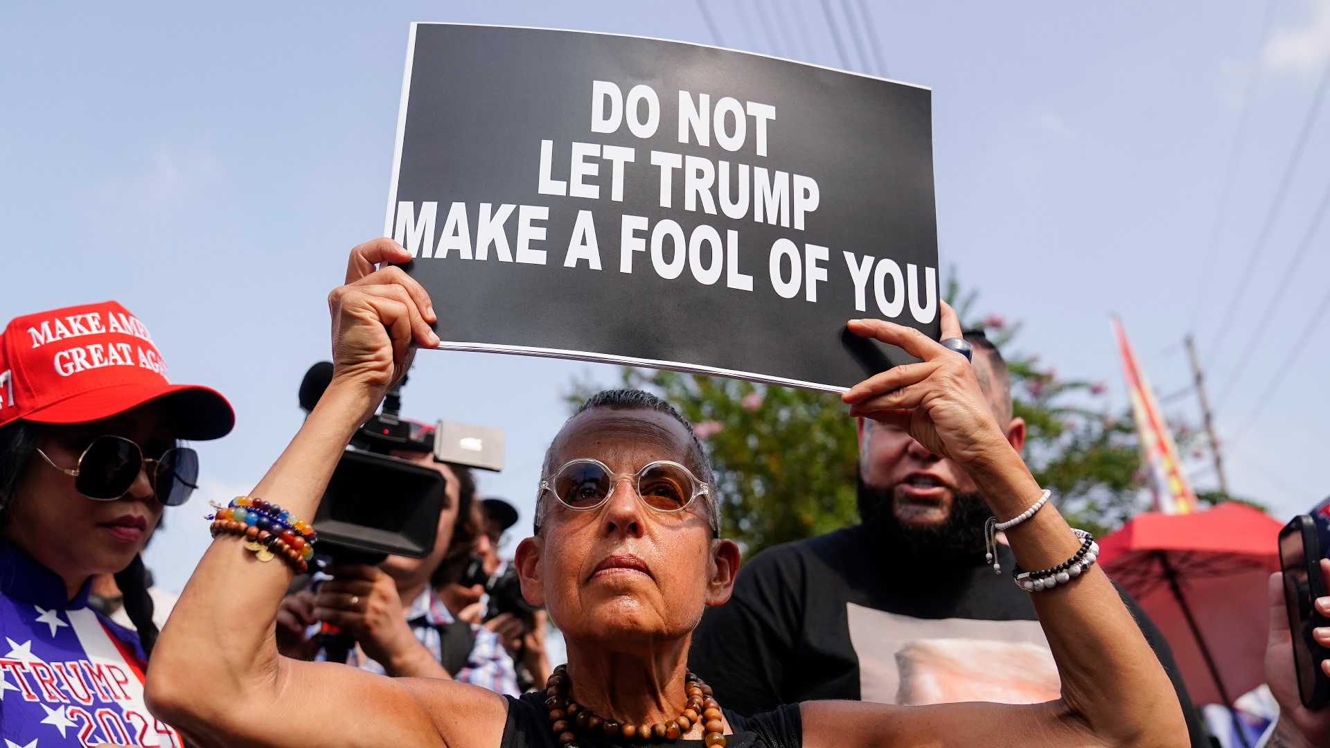 Photos | Trump protest in Atlanta; Georgia election case | 11alive.com