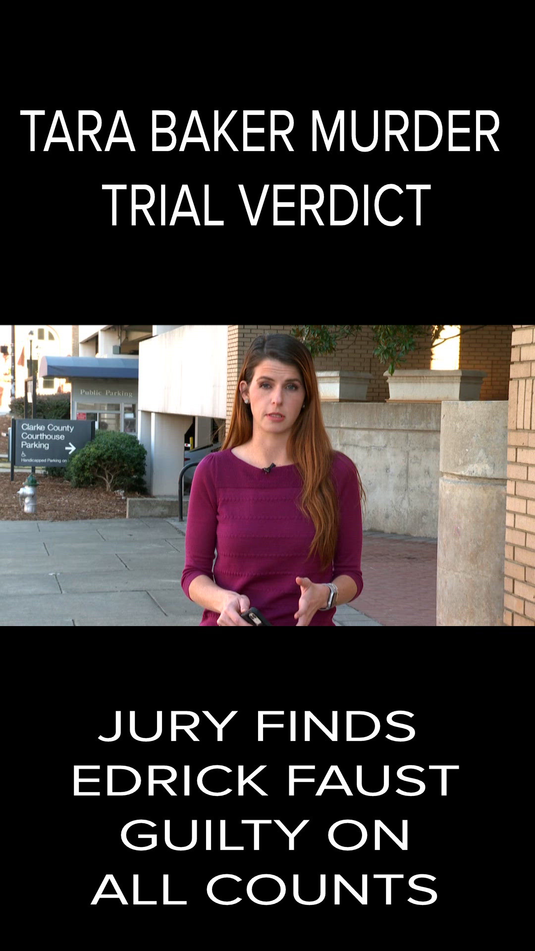 Guilty: Jury finds Edrick Faust guilty on all counts in Tara Baker's ...