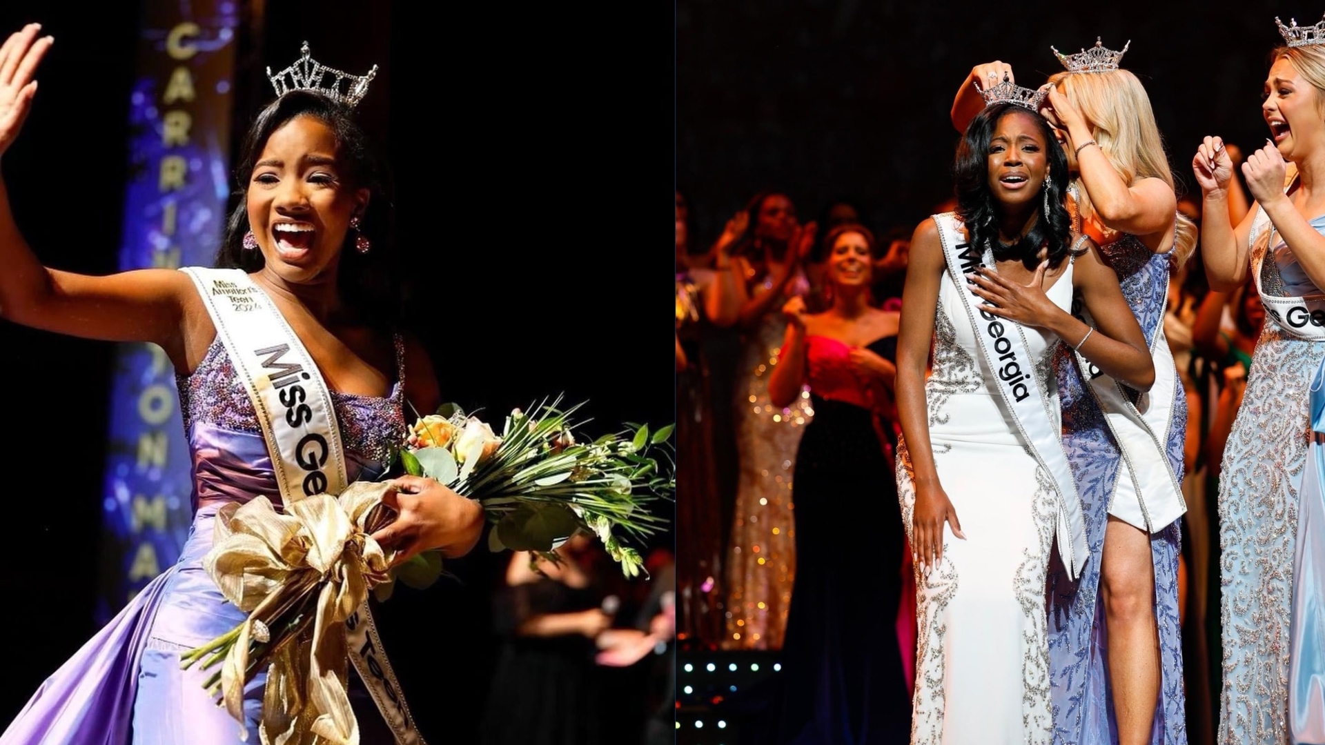 Miss Georgia, Miss Georgia's Teen both Black women, first time ...