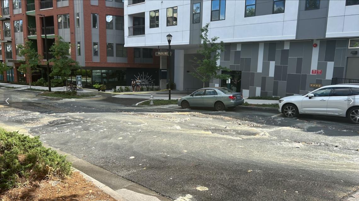 Water restored after flooding busy road in Buckhead | 11alive.com
