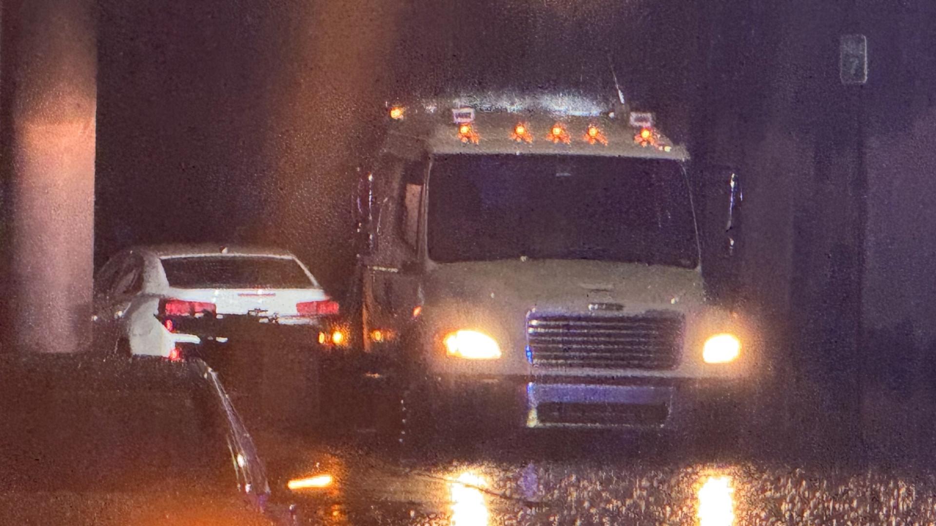 Traffic Alert: Flooding from heavy rain causes road closures in parts ...